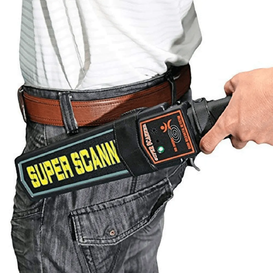 Super Scanner Détecteur de métal Sensibilité imperméable de Sécurité ...